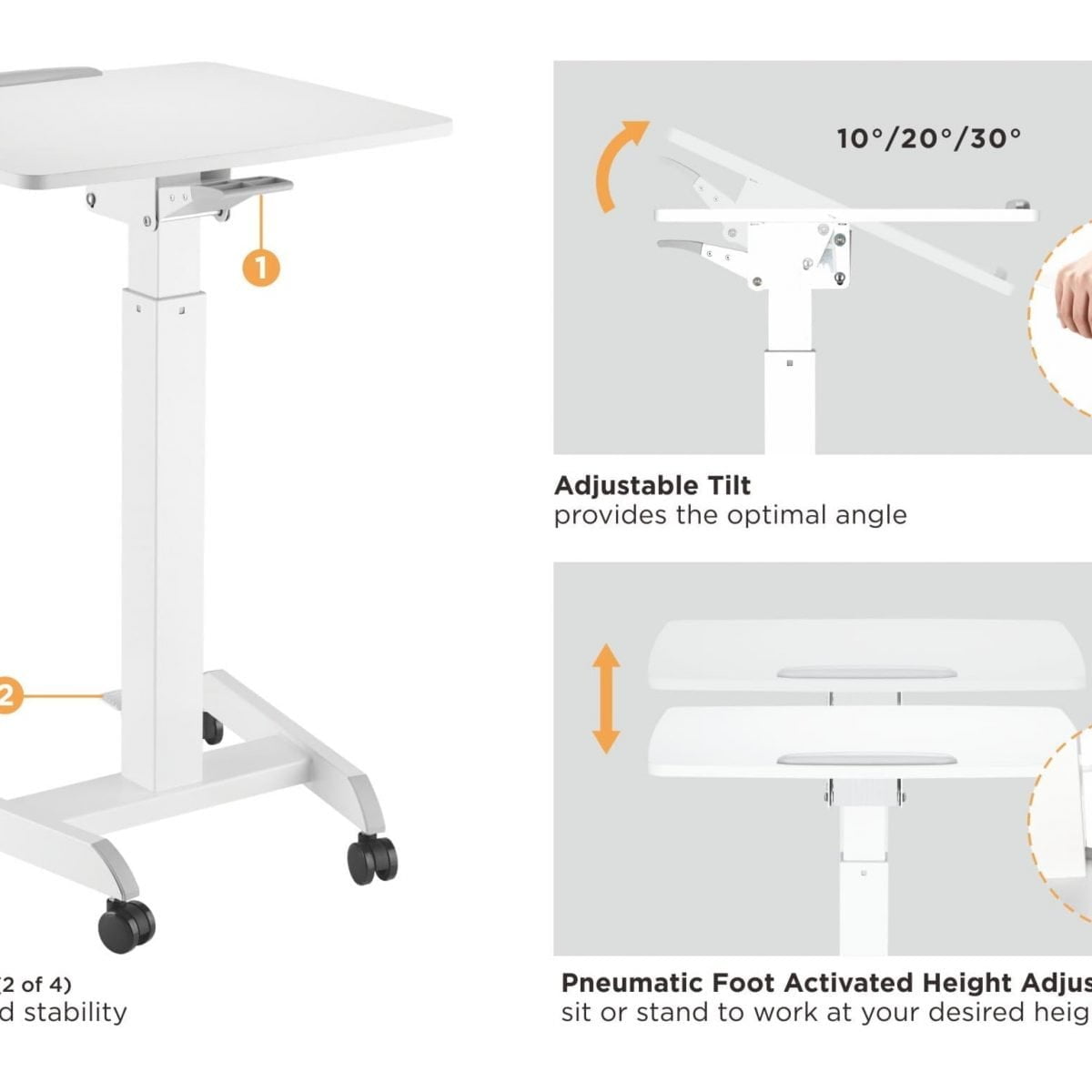 Manual Sit-Stand Desks – Wellbeing&Ergonomics